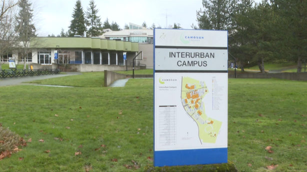 Camosun College closes Interurban campus due to off-campus water line burst