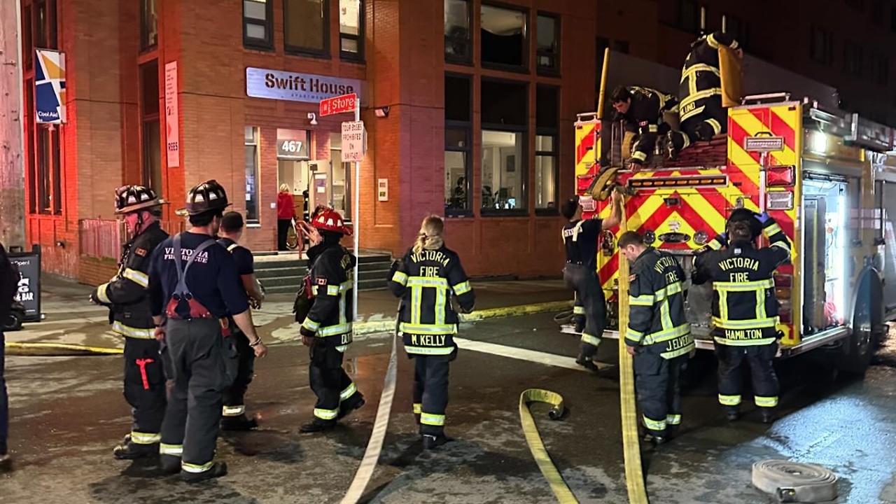 Victoria firefighting efforts hindered by tampered building water supply