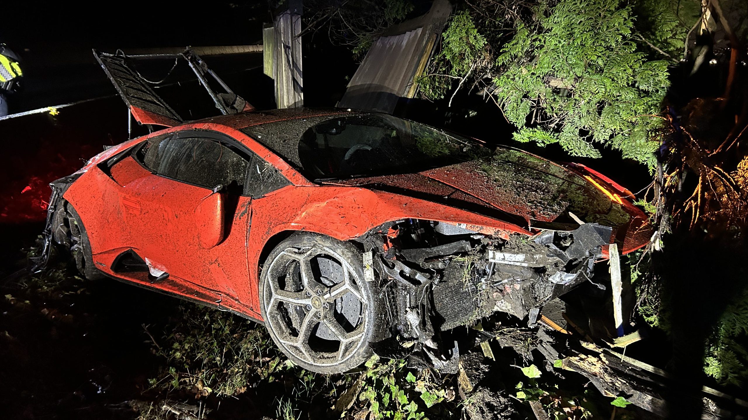 13-year-old B.C. boy crashes Lamborghini after ‘joy ride’
