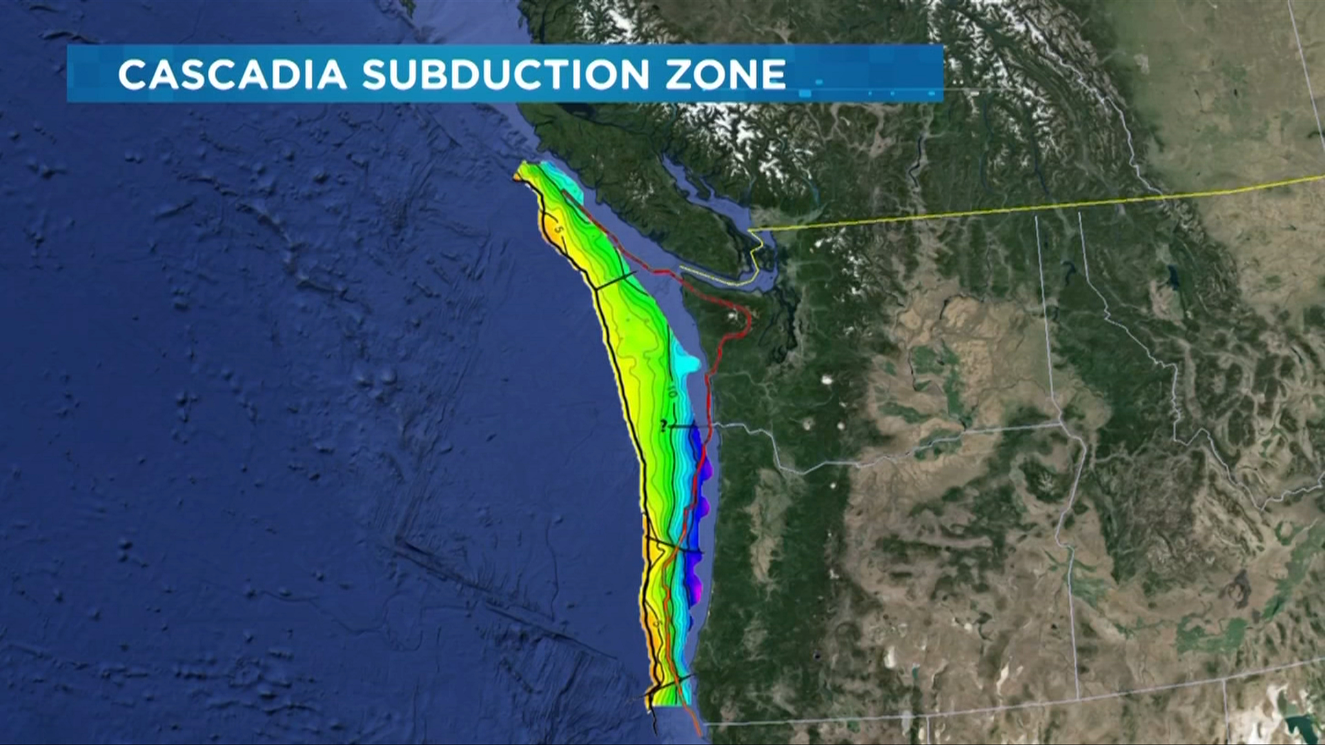 Cascadia fault line study finds most dangerous segment sits near Island